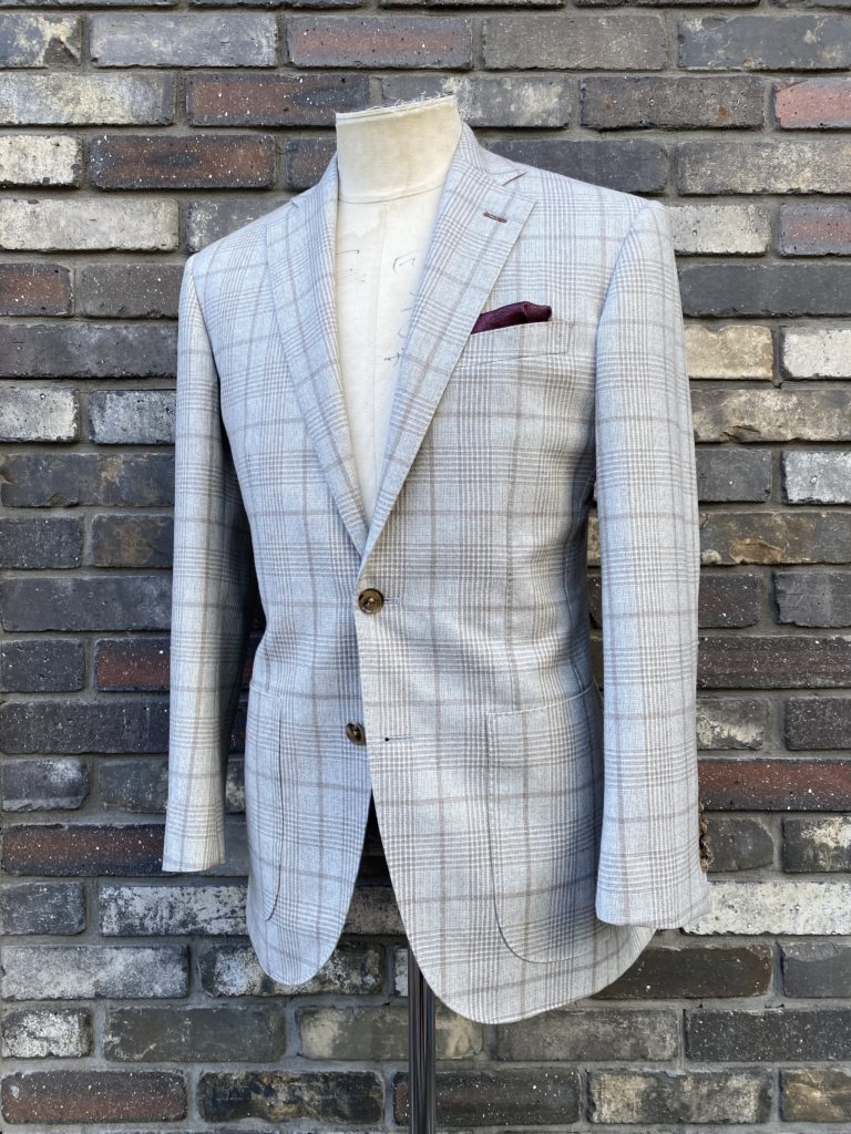 Very classy and refined glen plaid jacket! [Diary] | Ryoji Okada ...