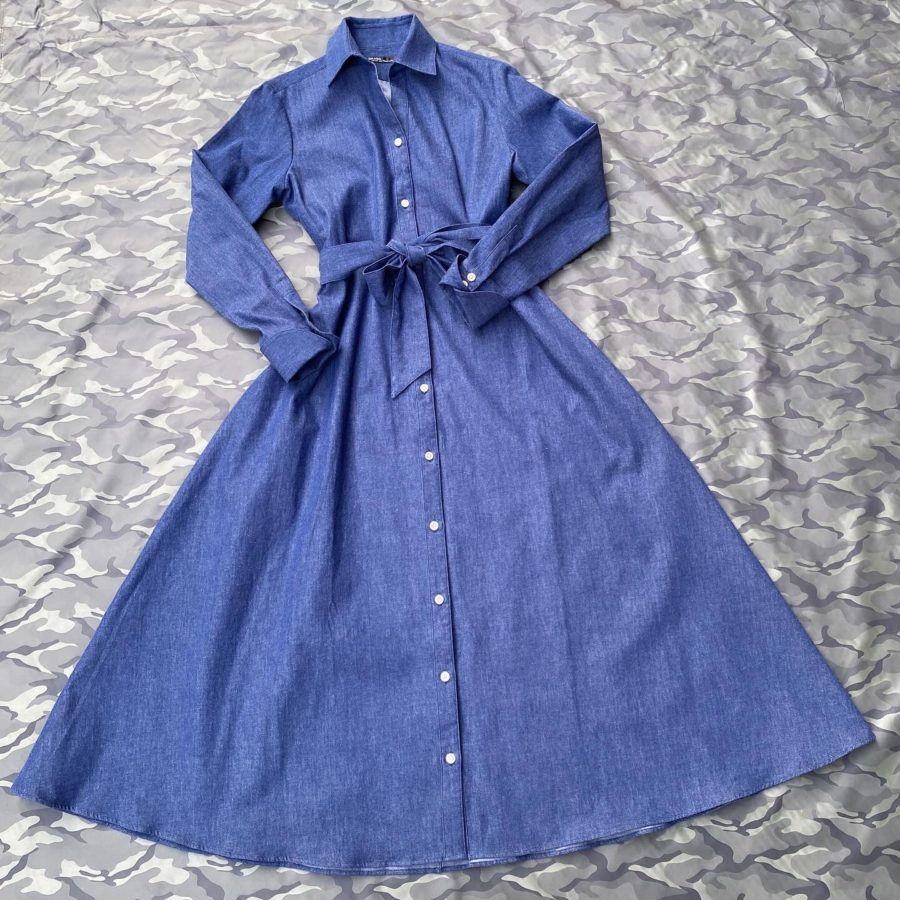 Very cute and charming shirting-dress! [Diary] | Ryoji Okada Official ...